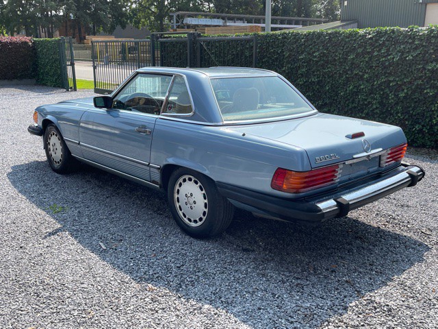 Mercedes 560 SL Cabrio Diamond Blue Metallic /Beige leather, 89169Miles ...